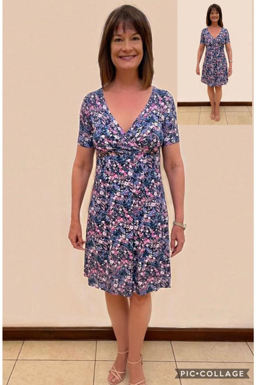 Banded Crossover Dress | Nunx & Natalia